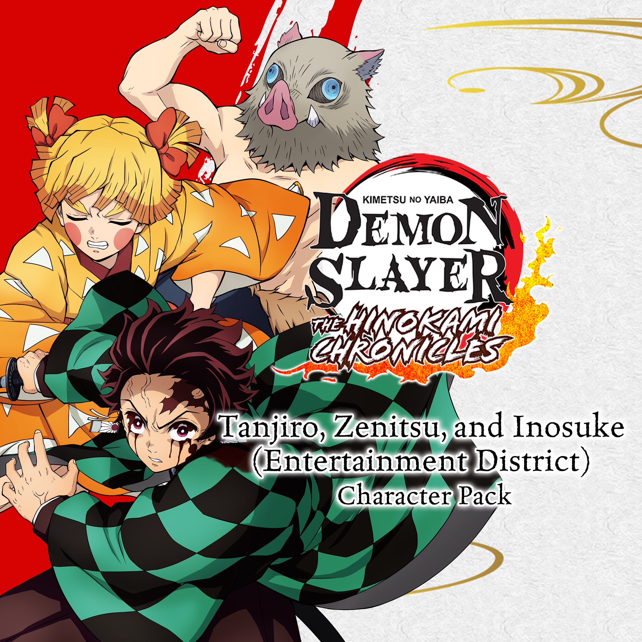 Tanjiro, Zenitsu, and Inosuke (Entertainment District) Character Pack ...