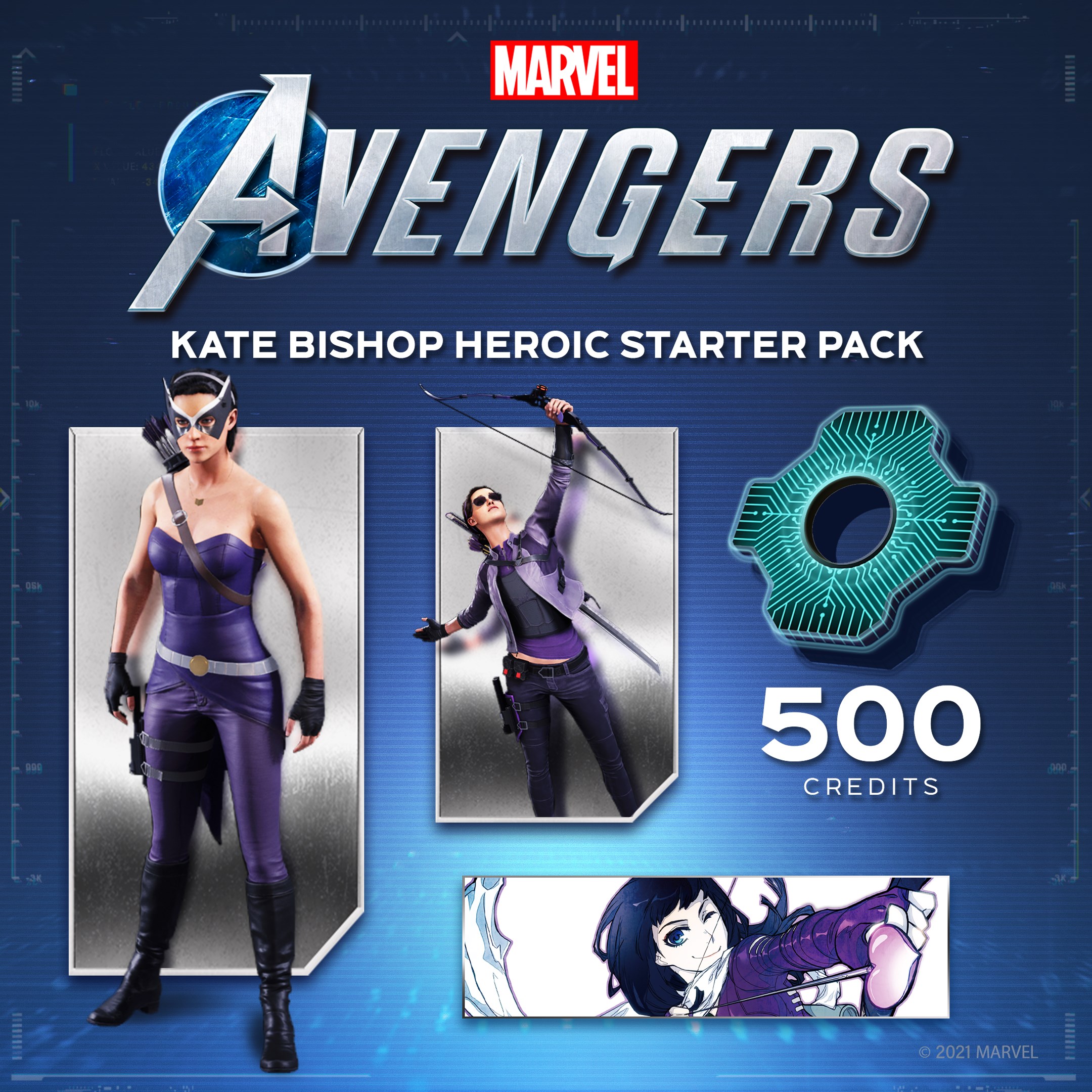 Marvel's Avengers Kate Bishop Heroic Starter Pack (XBOX One - Cheapest ...
